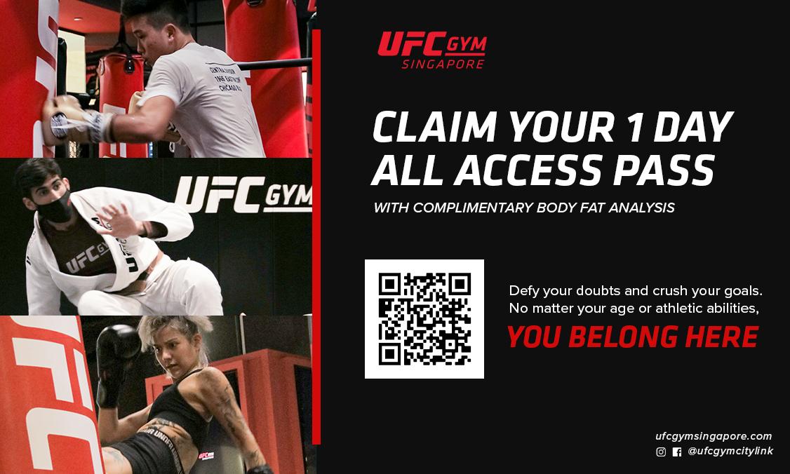 UFC Gym Singapore - Trial pass with complimentary body fat analysis ... UFC Gym Singapore - Trial pass with complimentary body fat analysis ...